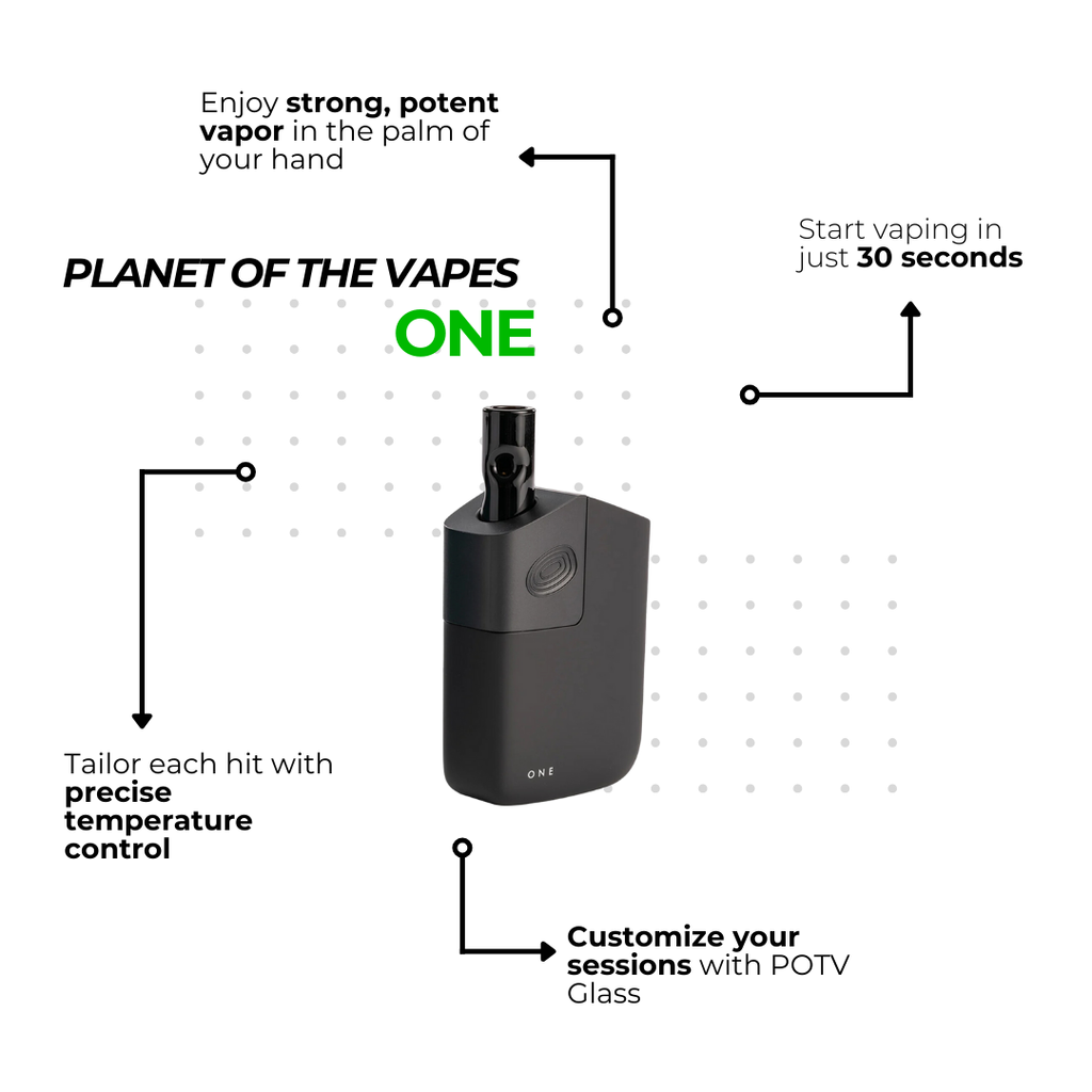 POTV One Enthusiast Vaporizer Kit | Save $57.55 Sale - Planet of the ...