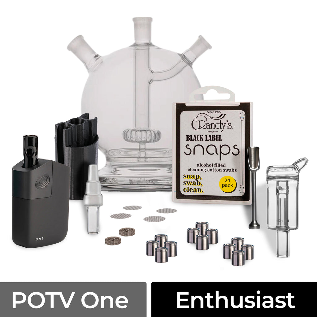 POTV One Enthusiast Vaporizer Kit | POTV - Planet of the Vapes (Canada)