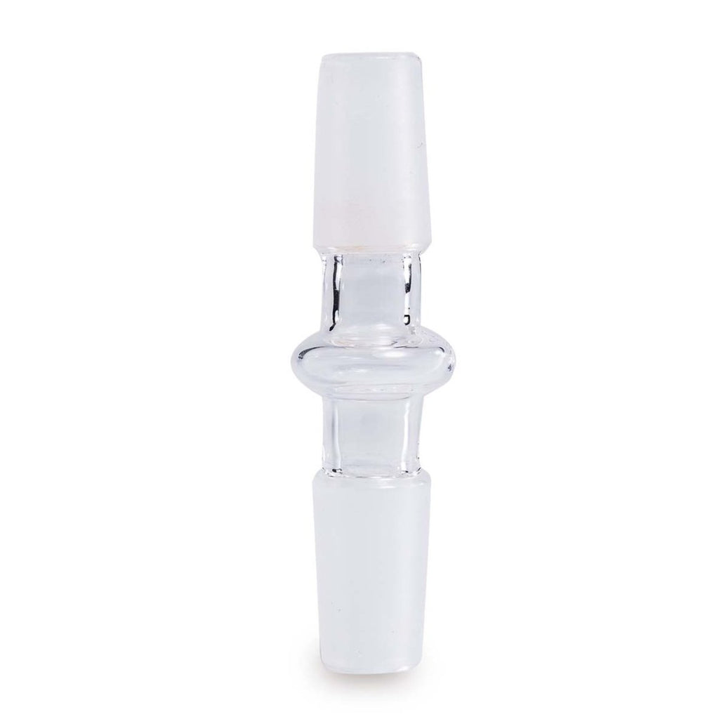 14mm Male To 14mm Male Glass Adapter - Planet of the Vapes (Canada)