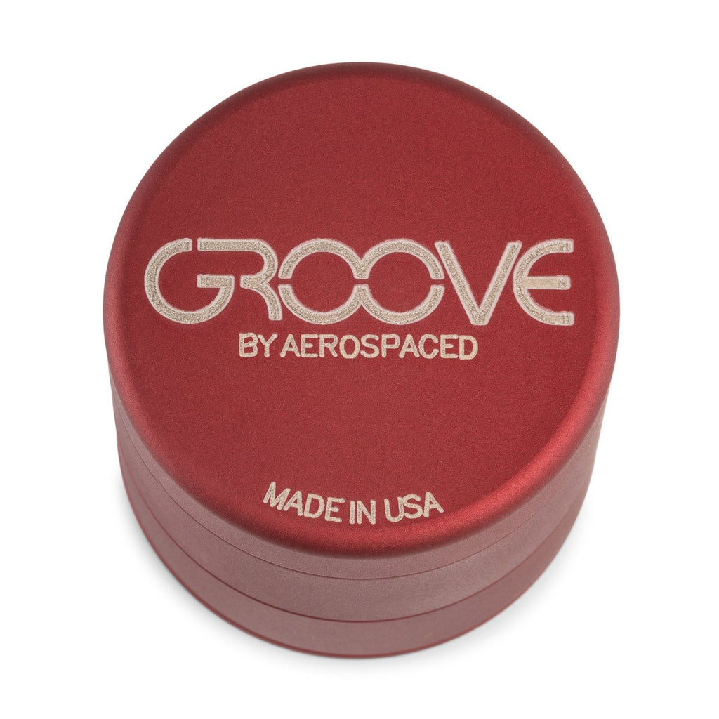 Aerospaced Groove | 2" 4-Piece Grinder / Sifter - Planet of the Vapes ...