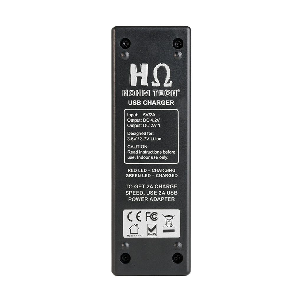 Hohm Tech School UNO Single Battery Charger | Discreet Shipping | POTV ...
